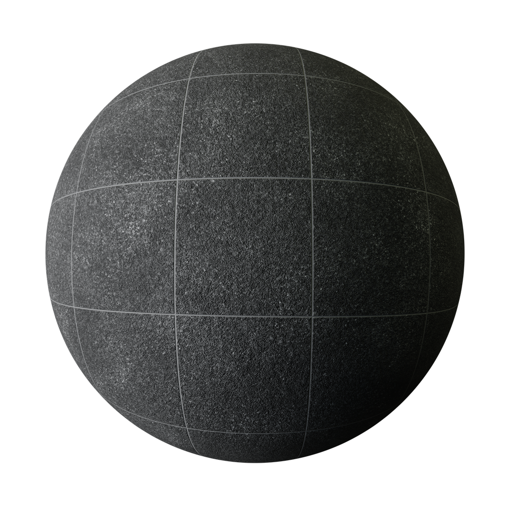 Basalt Stone Tile Black | FREE stone materials | BlenderKit