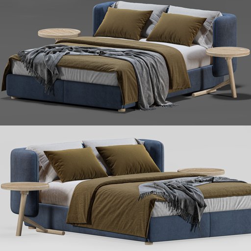 Bed Group | Beds models | BlenderKit