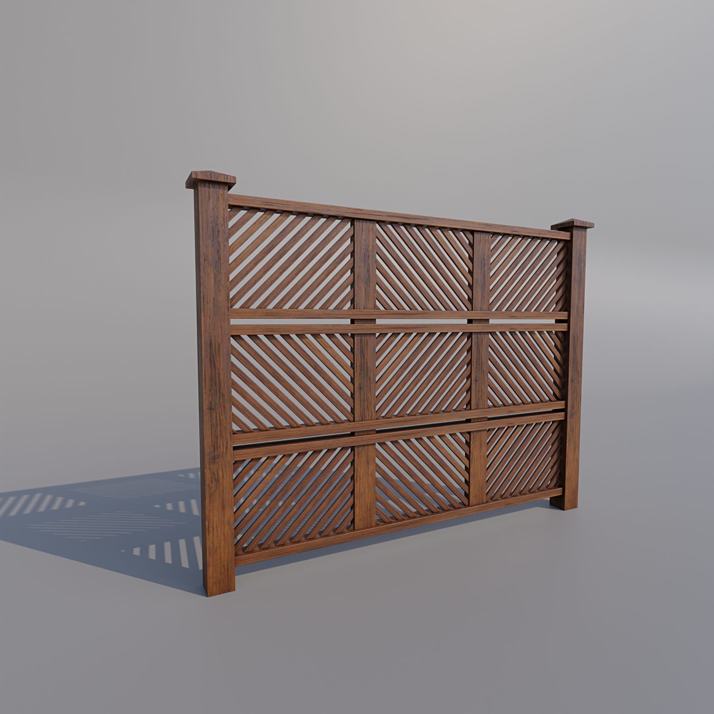 Fence 3A | Fences models | BlenderKit