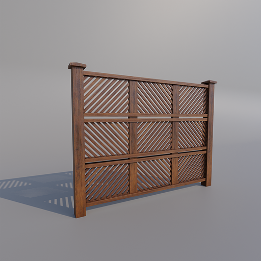 Fence 3A | Fences models | BlenderKit
