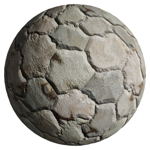 Stone Path | FREE bricks materials | BlenderKit