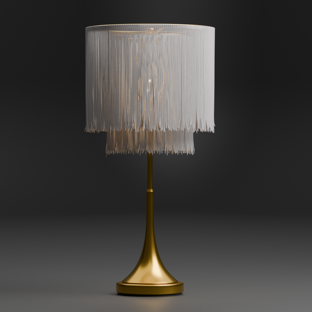 Fringe Table Lamp | Table Lamps models | BlenderKit