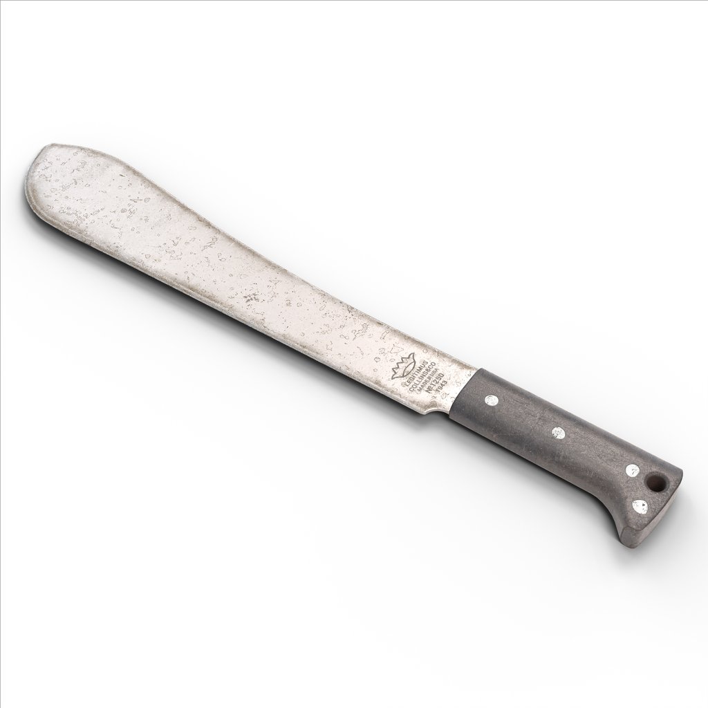 1943 Collins Machete | Historical Weapons models | BlenderKit