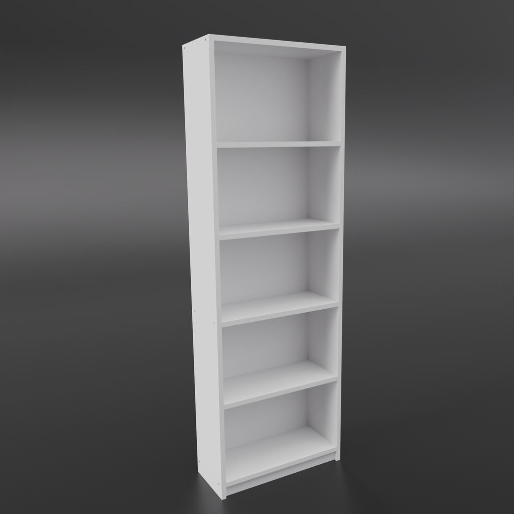 Bookcase | FREE Shelves models | BlenderKit