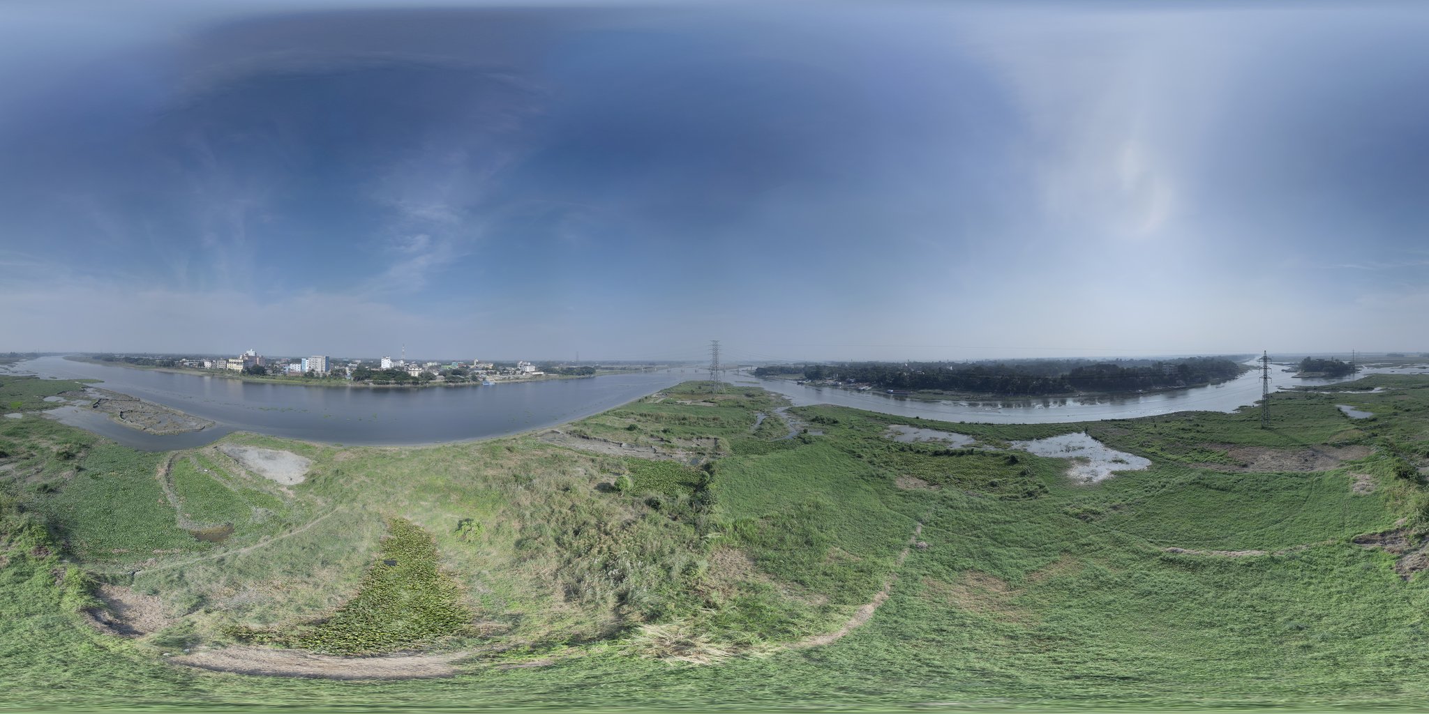 Riverbank HDR Panorama | Water Environments HDRis | BlenderKit