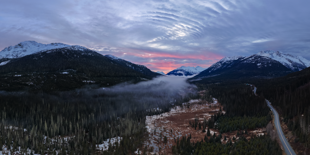 Colorful Sunset Mountain Valley | Landscapes HDRis | BlenderKit