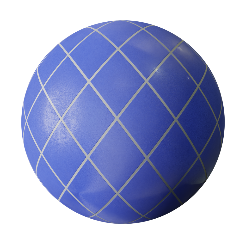 Blue ceramic | FREE animal materials | BlenderKit