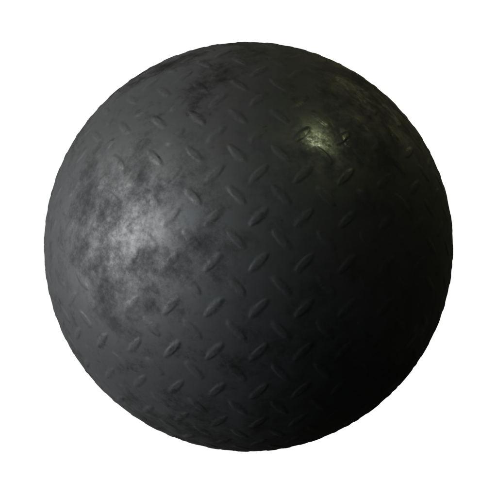 Matte iron plate | FREE metal materials | BlenderKit