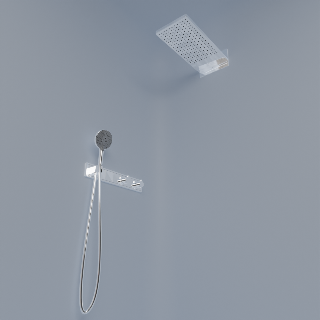Shower System | Shower models | BlenderKit