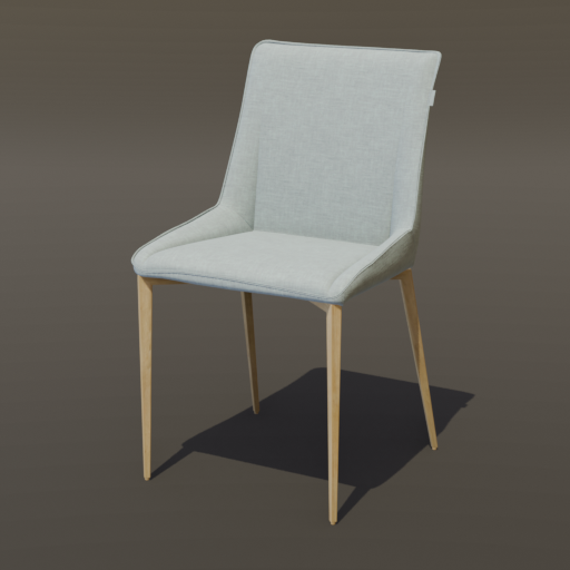 Wooden Office Chair | Desk Chairs models | BlenderKit