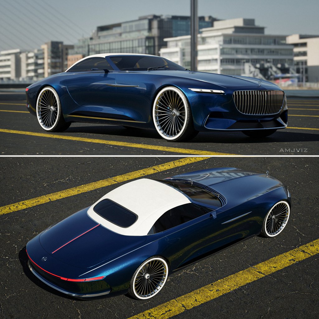 Mercedes Benz Maybach | Luxury Cars models | BlenderKit