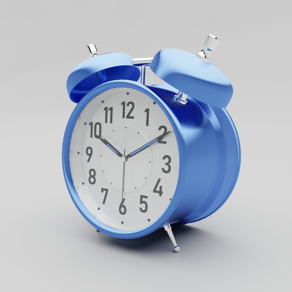 Alarm Clock | Clocks models | BlenderKit