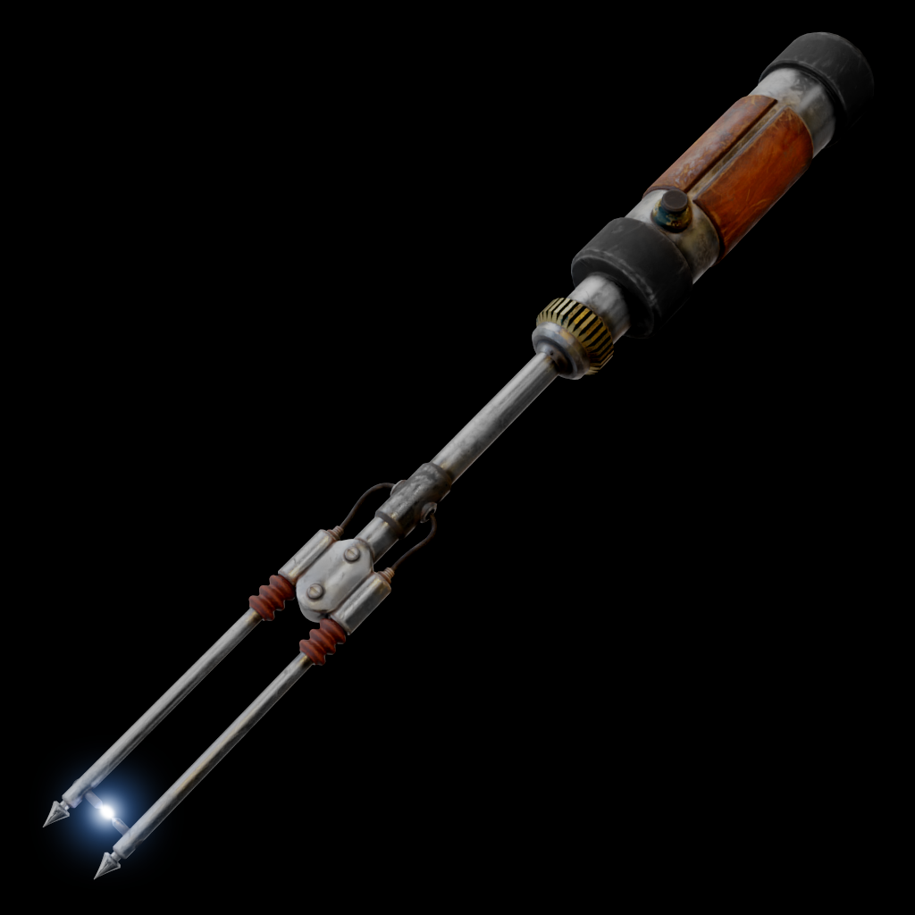 Stun gun | Sci-Fi Weapons models | BlenderKit