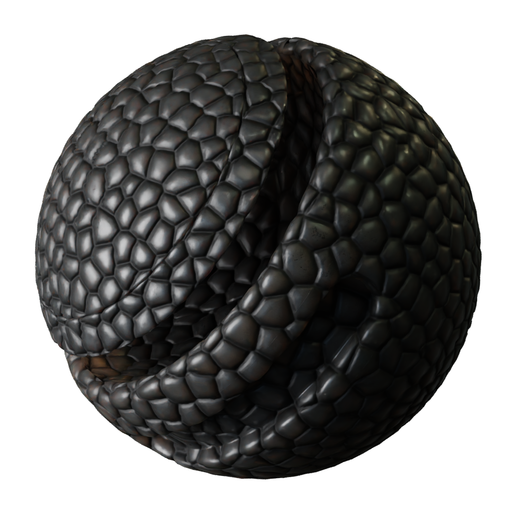 Lizard Skin Scales 2 | FREE metal materials | BlenderKit