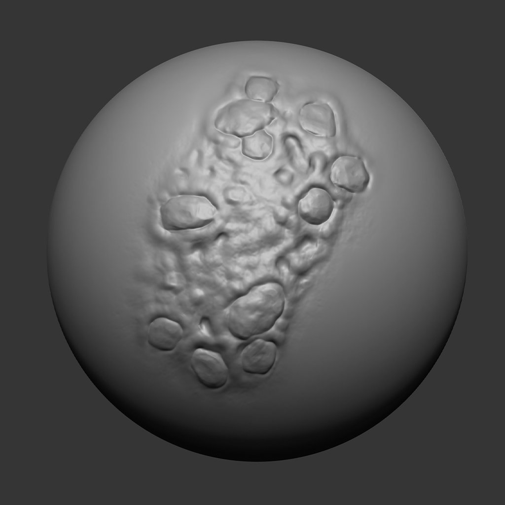 NS Zombie flesh sores | misc brushes | BlenderKit