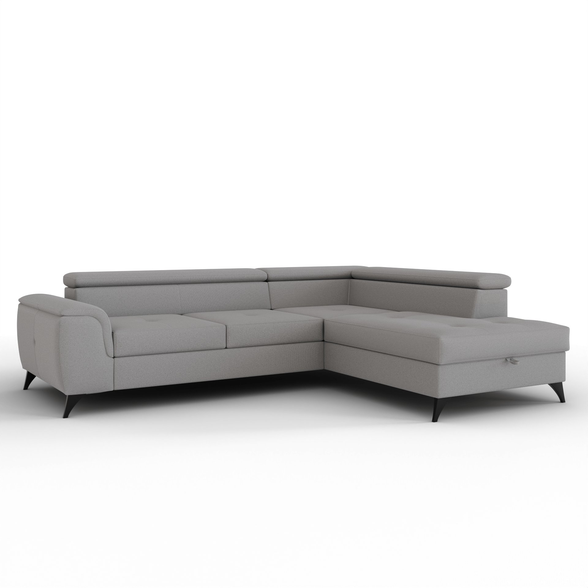 Corner Sofa AMY Grey | Sofas models | BlenderKit