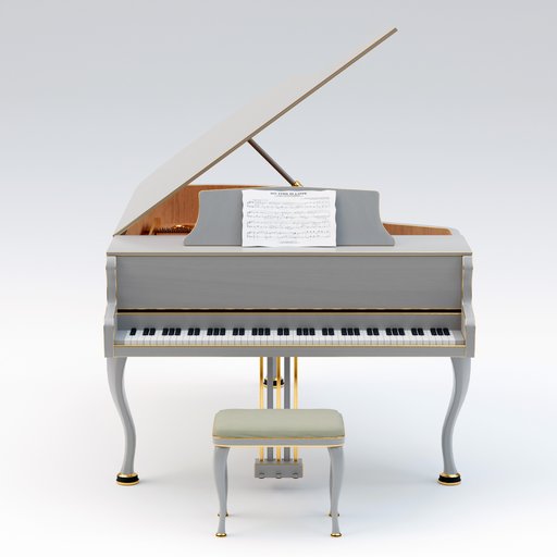 Piano | Musical Instruments models | BlenderKit
