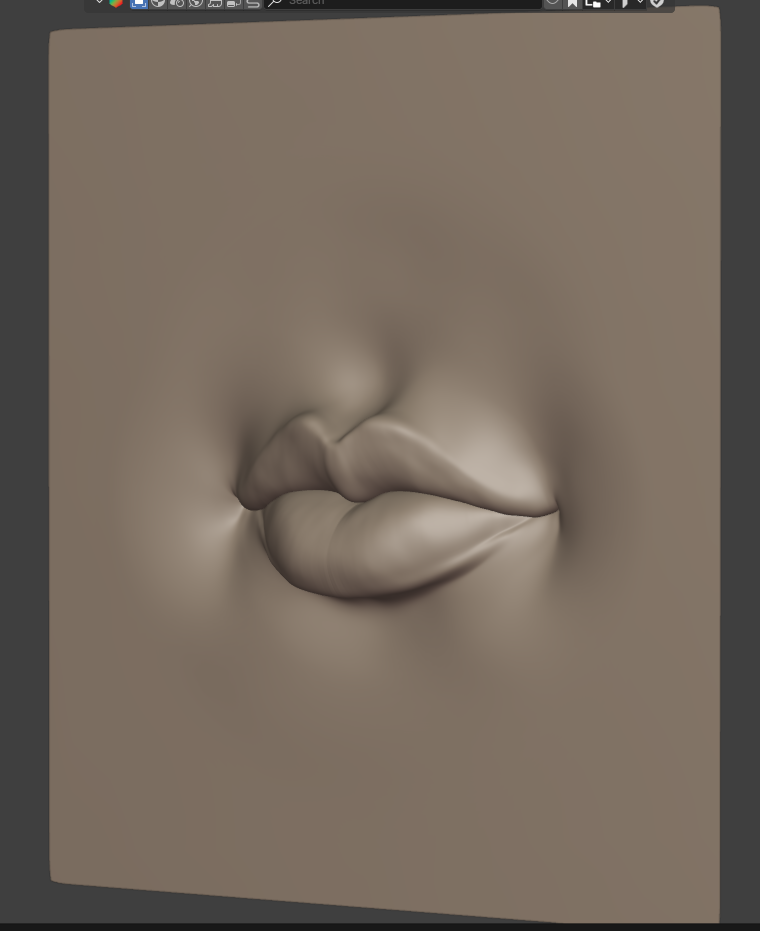 Female Lips Stylised | FREE Human Face brushes | BlenderKit
