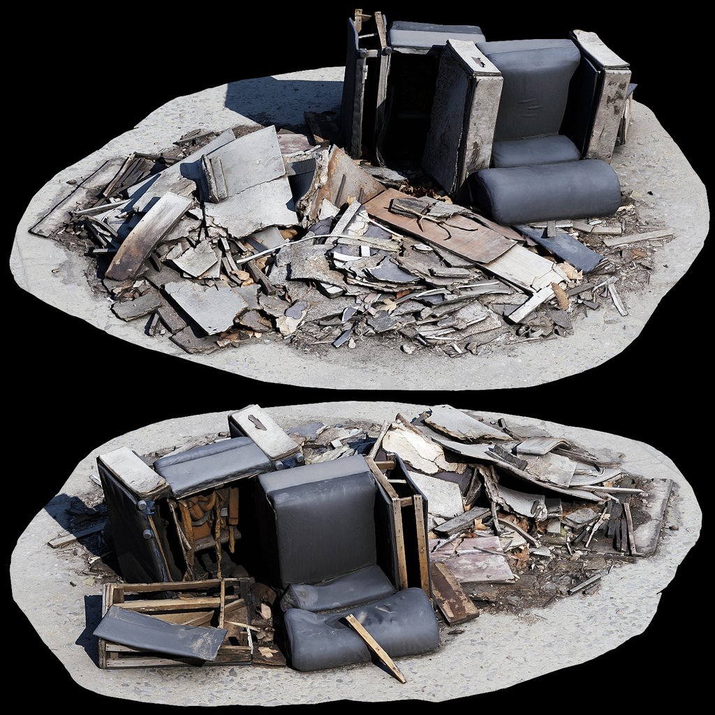 Scan Garbaga dump | Urban Environment models | BlenderKit