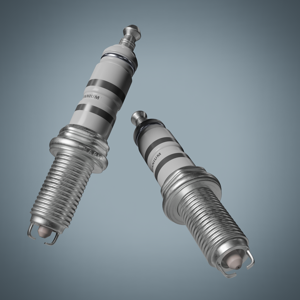 BlenderKit | Download the FREE Spark Plugs Titanium model