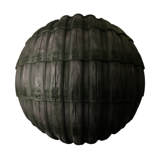 Roof Tiles Gray | FREE roofing materials | BlenderKit