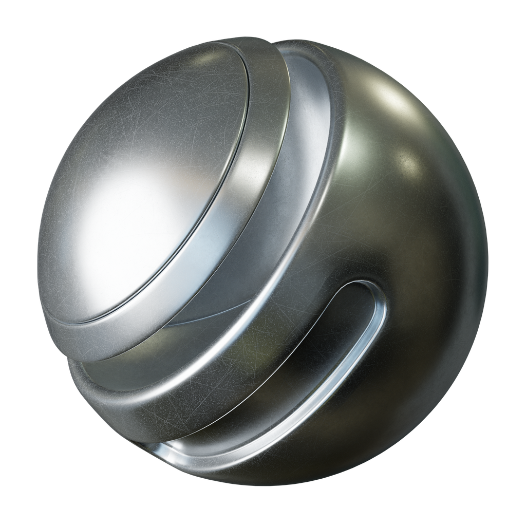 Silver steel | FREE metal materials | BlenderKit
