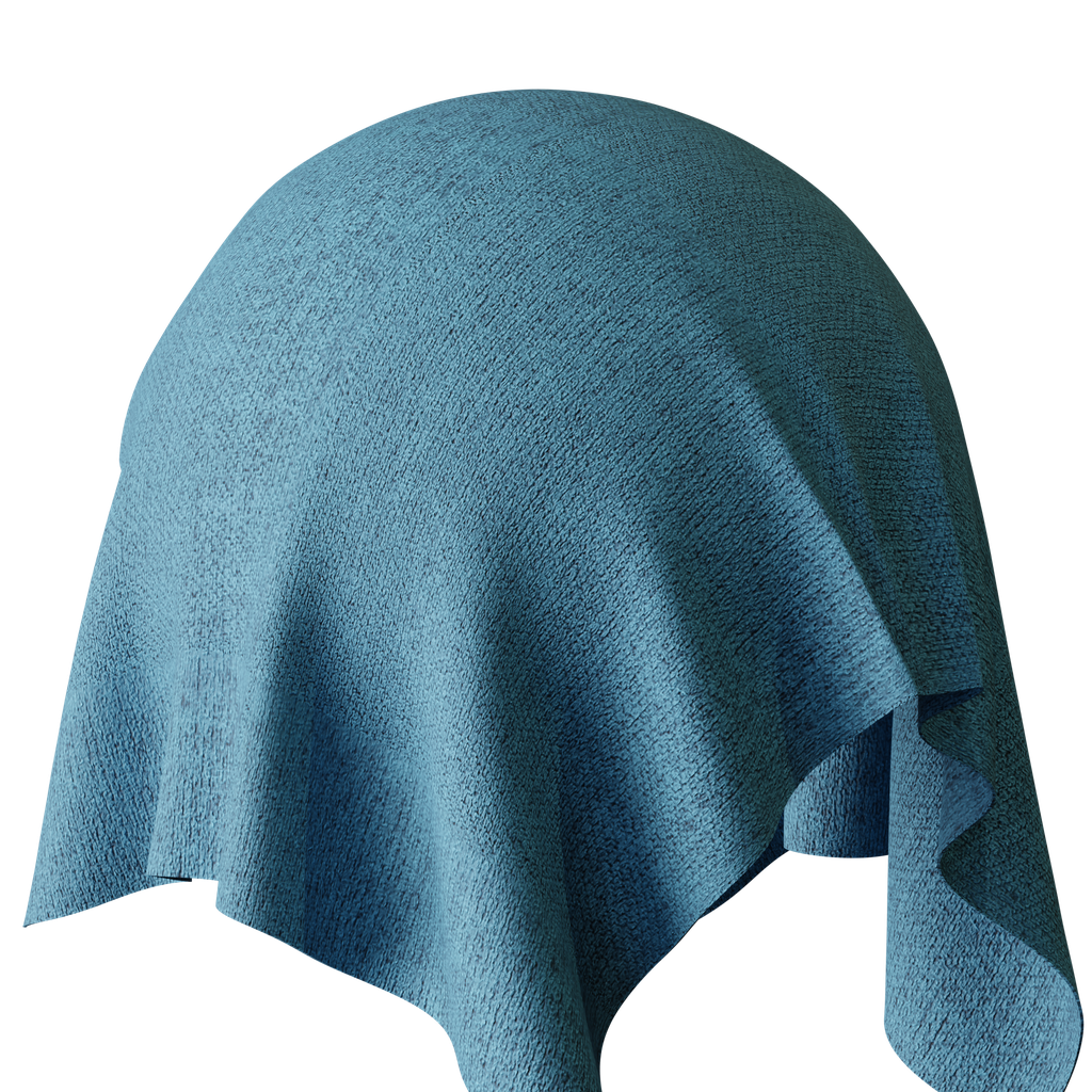 Bright Blue Jean Fabric | FREE fabric materials | BlenderKit