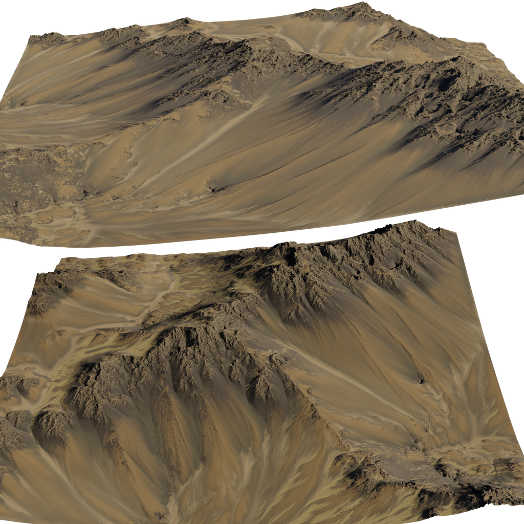Slippage Mountain | FREE Terrains models | BlenderKit