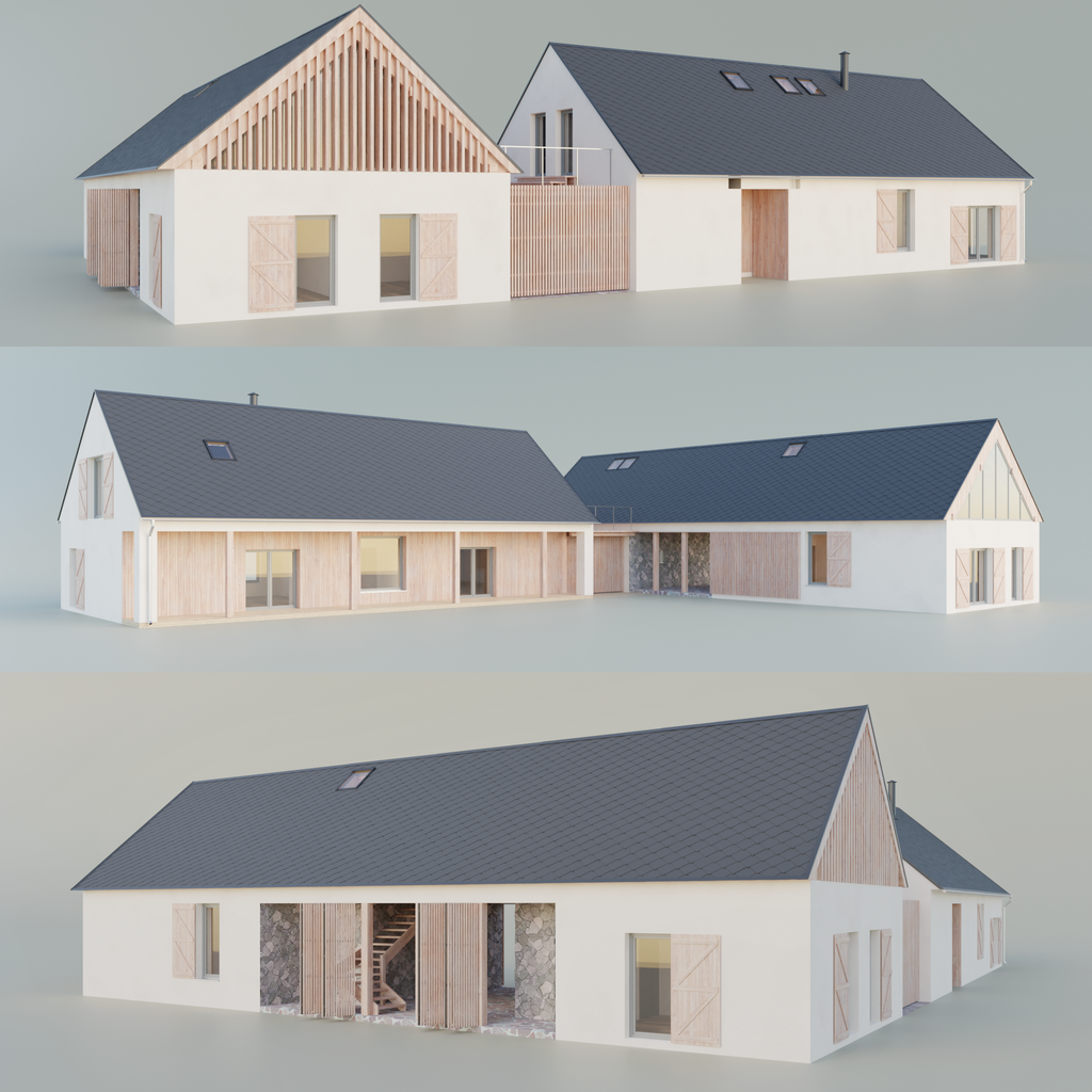 BlenderKit | Download the FREE House model