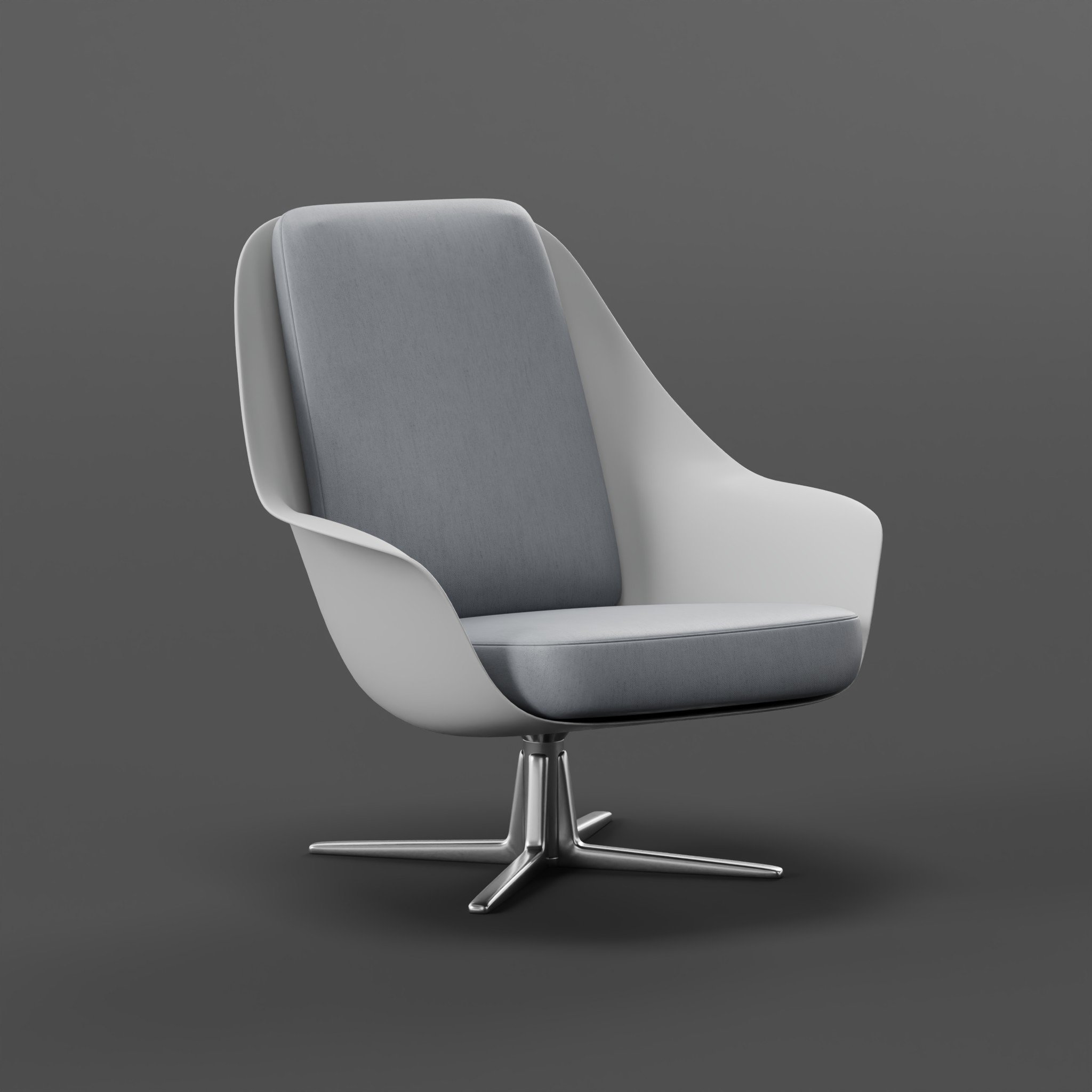 Flexform Sveva Light | Armchairs models | BlenderKit