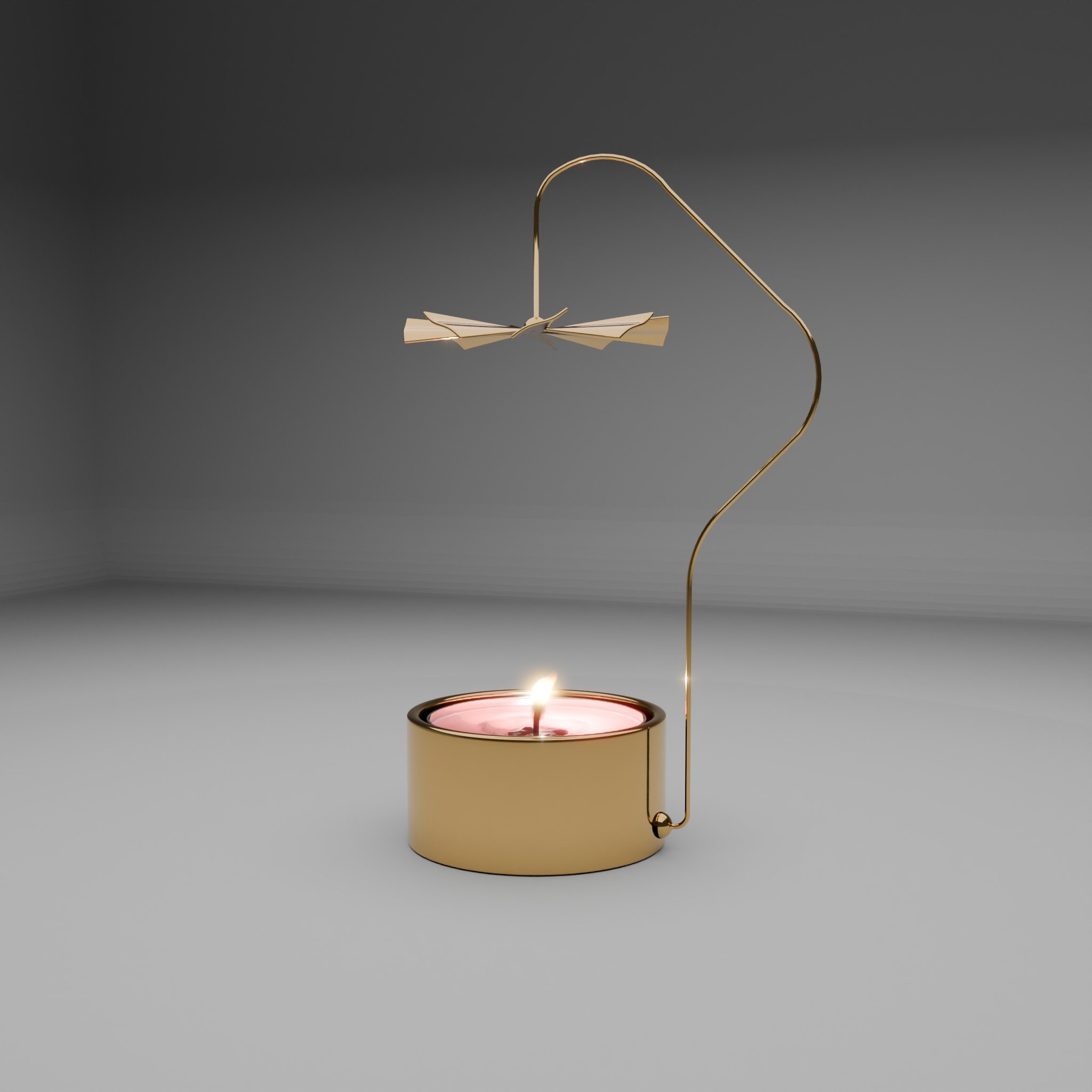 Simple Teacandle mobile with fire | FREE Interior Decorations models ...