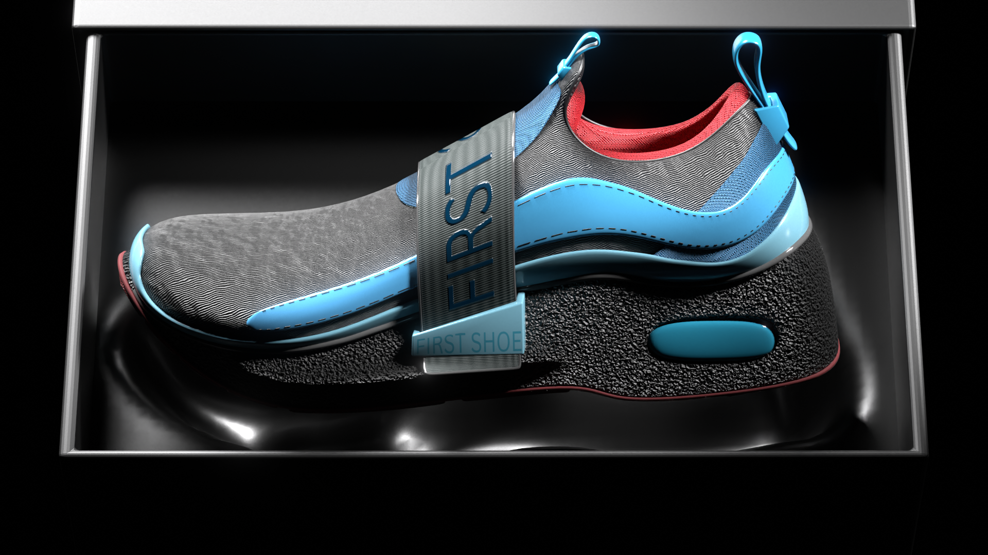 Shoe reveal animation | Product Visualization scenes | BlenderKit