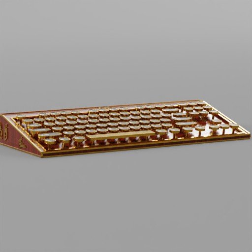 Old Keyboard | 3D Keyboard models | BlenderKit