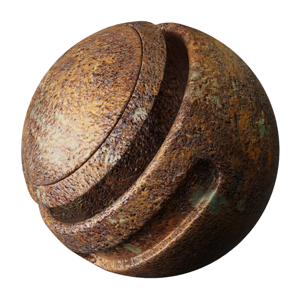 Rust 25 | FREE metal materials | BlenderKit