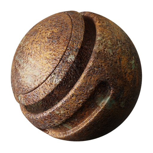 Rust 25 | FREE metal materials | BlenderKit