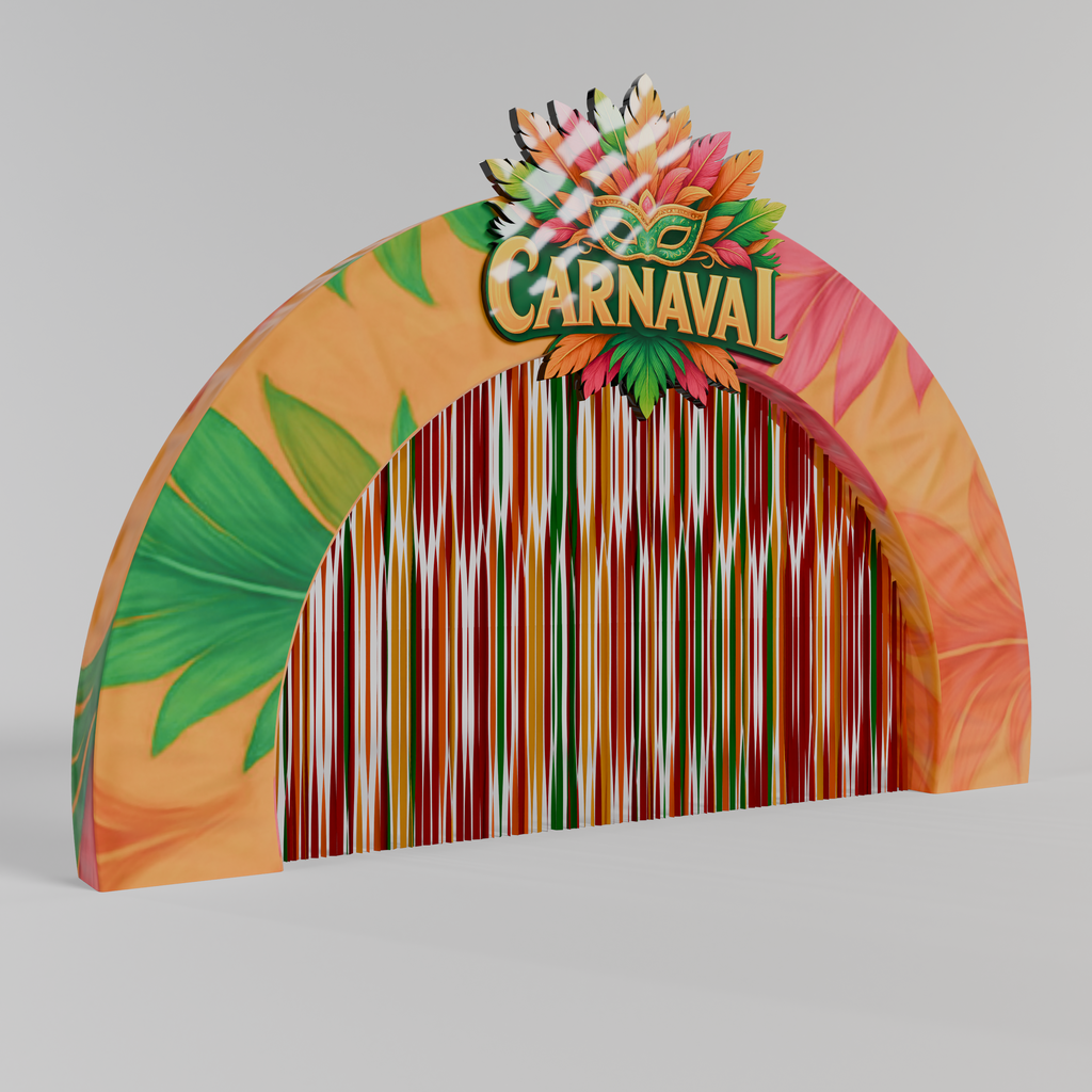 Portico Carnival | Urban Environment models | BlenderKit
