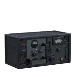 Radio WW2 | FREE Audio Devices models | BlenderKit