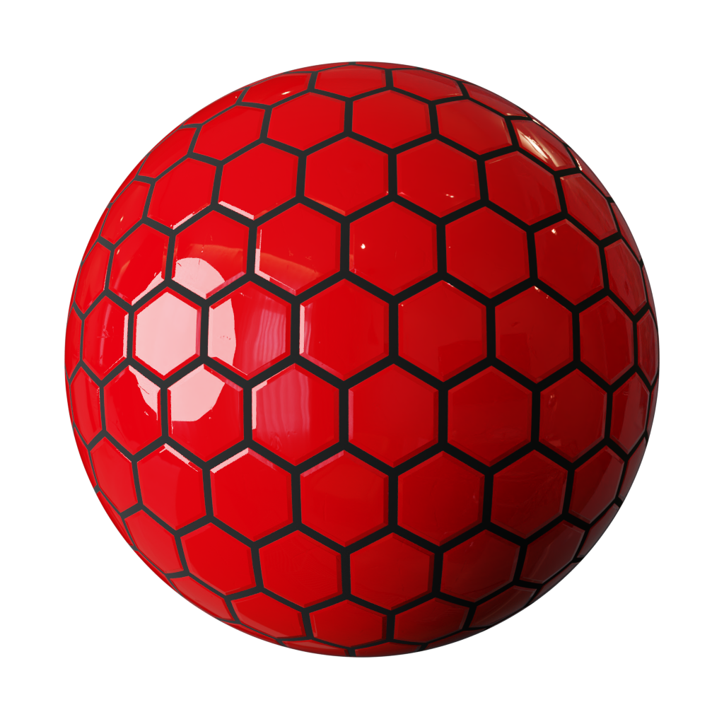 Hexagon panels | FREE tech materials | BlenderKit