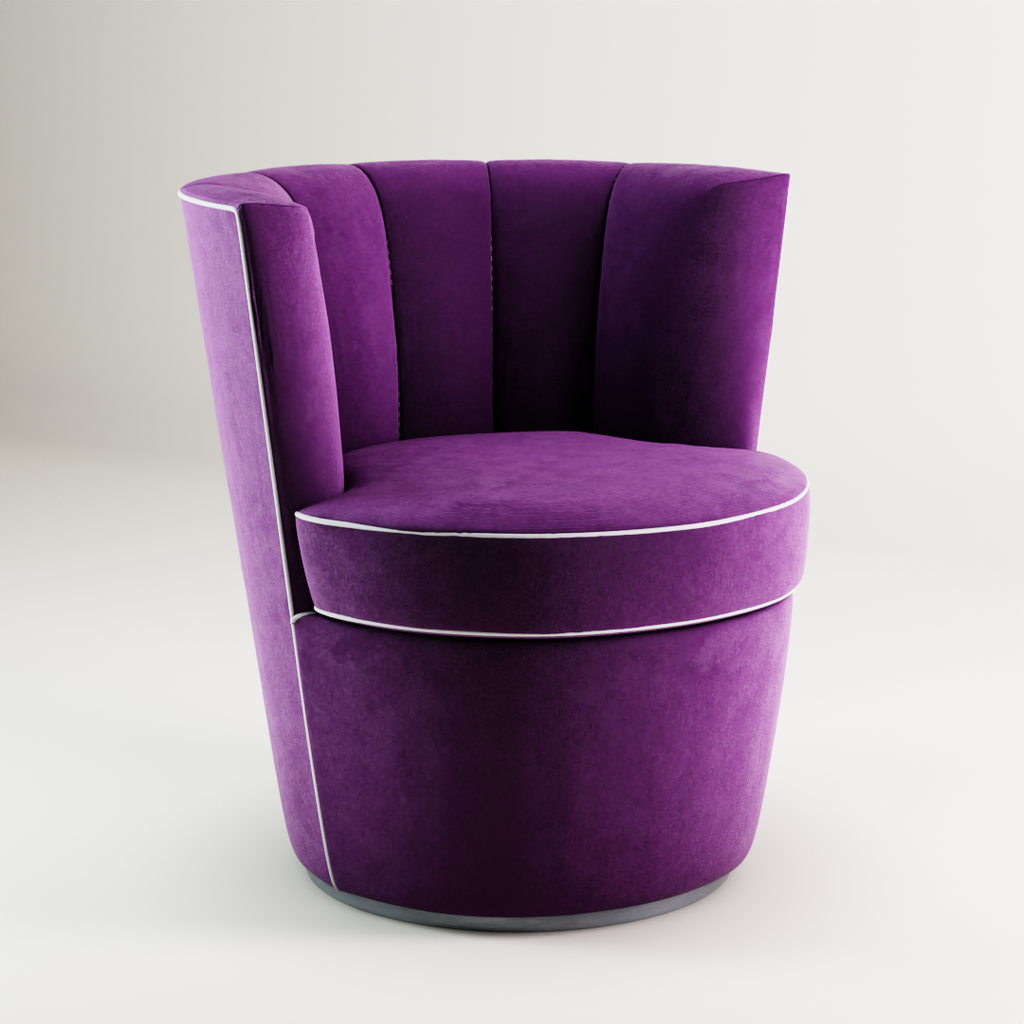 Diva Swirling Chair | Armchairs models | BlenderKit
