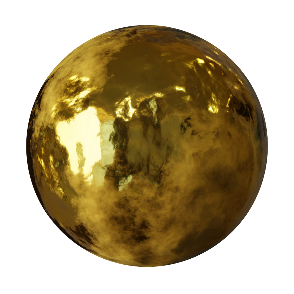Oxidised Gold | FREE metal materials | BlenderKit