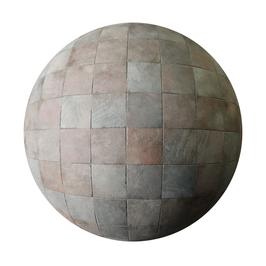 Antique Terracotta tiles | FREE tiles materials | BlenderKit