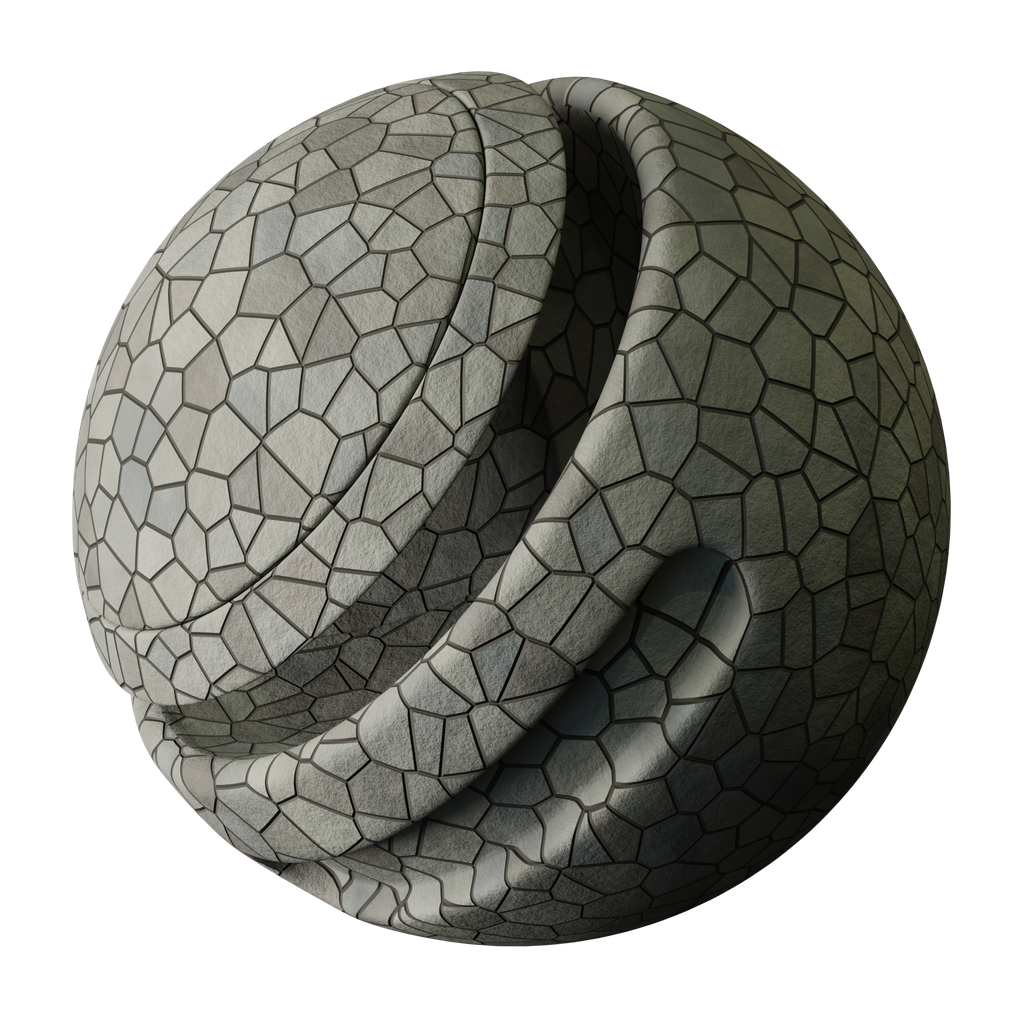 Procedural Stone Mosaic | FREE stone materials | BlenderKit