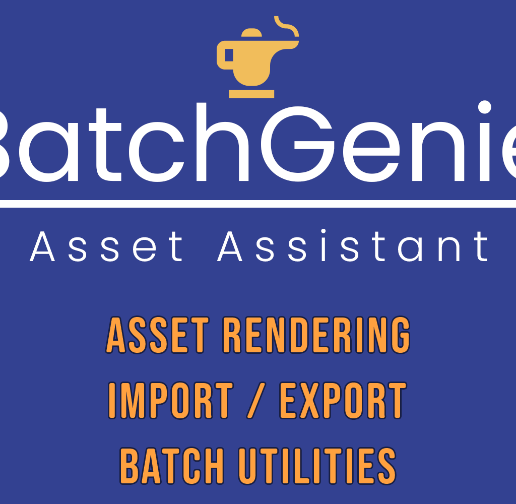Batchgenie: Asset Assistant | BlenderKit