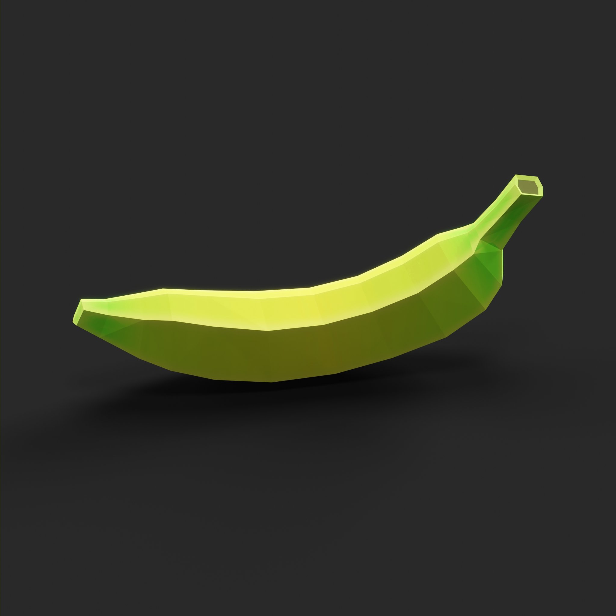 Low Poly Fruit Manggo | FREE Fruit & Vegetables models | BlenderKit