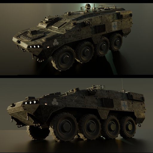 Tank | FREE Military Vehicles models | BlenderKit