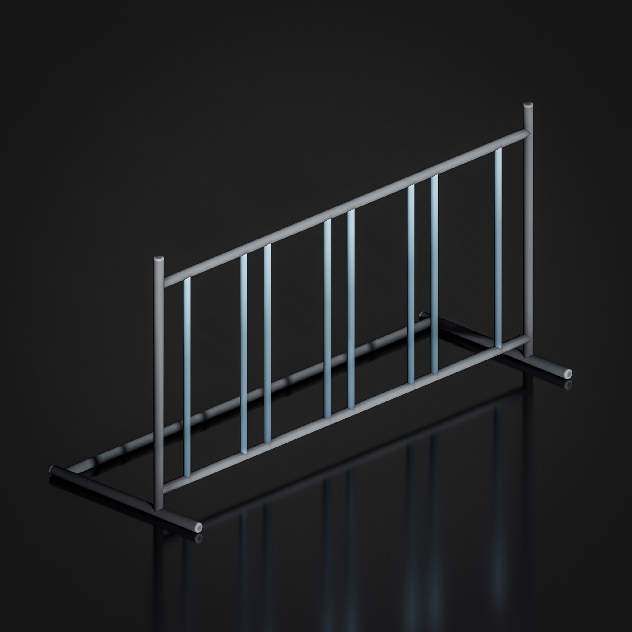 Bike Rack | Urban Environment models | BlenderKit
