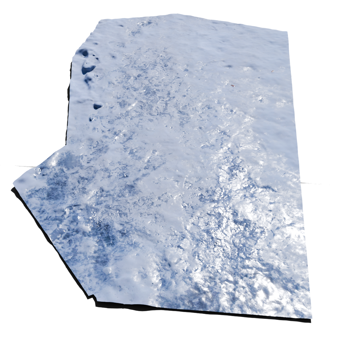 Ice and Snow Floor | FREE Terrains models | BlenderKit