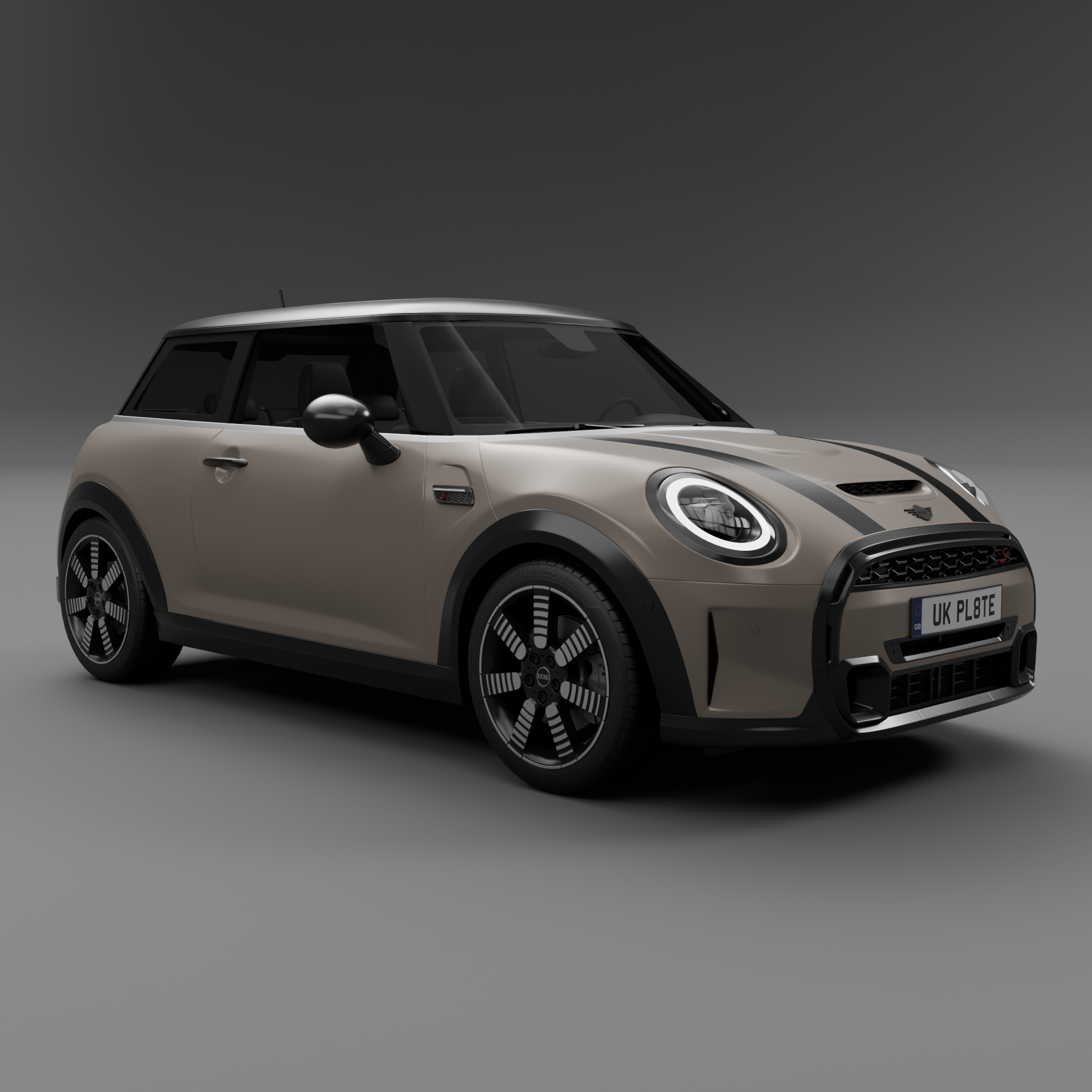 Mini Cooper S | Modern Cars models | BlenderKit