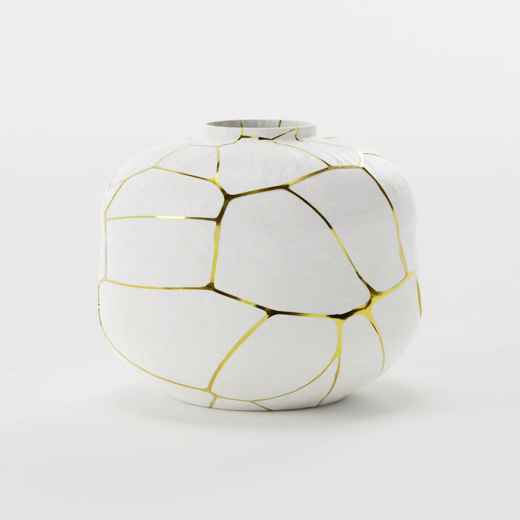 Kintsugi Vase #4 | Vases models | BlenderKit