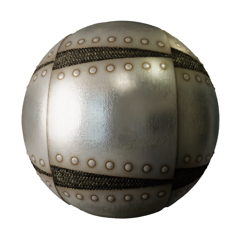 Chainmail with Armour 3 | FREE metal materials | BlenderKit